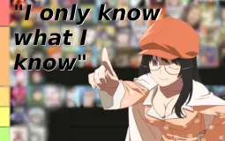 Anime Catch-Phrases Tier List Maker - TierLists.com