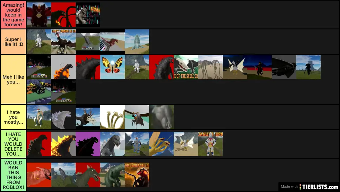 Green Tier List TierLists Green Tier List TierLists